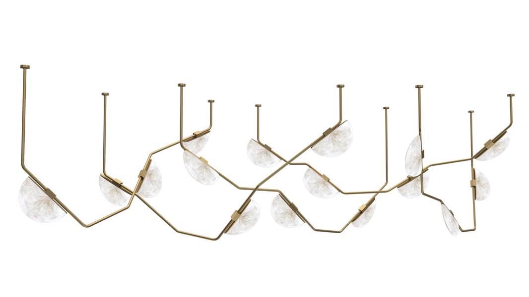 Illuminate Your Home with Elegant Alabaster Stone Light | Expertly Crafted